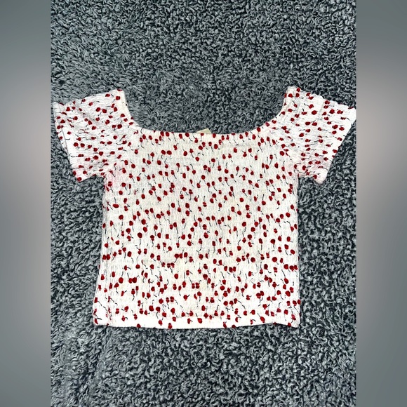 Japna | Tops | Cherry Crop Top | Poshmark